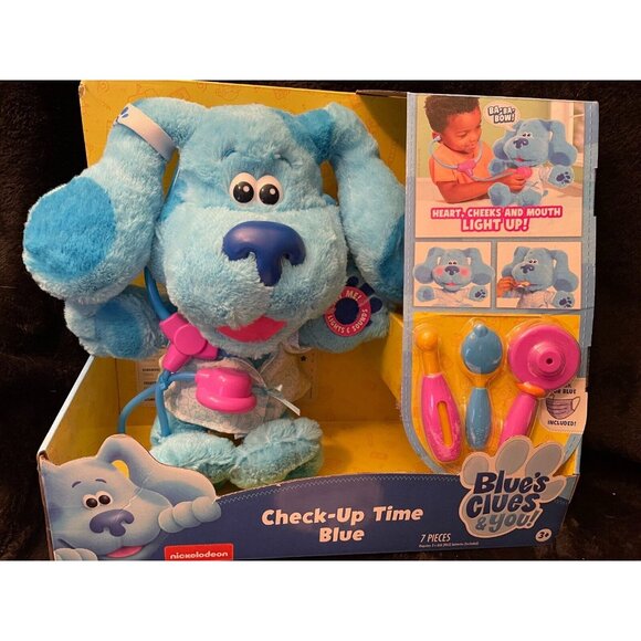 Just Play | Toys | Blues Clues You Checkup Time Blue Lights And Sounds ...
